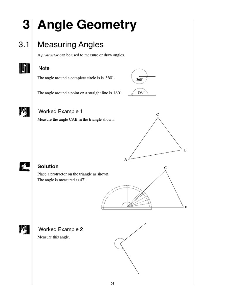 Angles Measurement | PDF