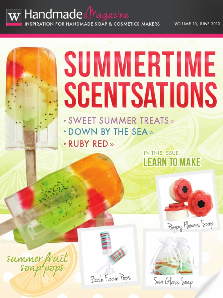 Handmade Magazine, June 2013 | PDF | Gemstone | Soap