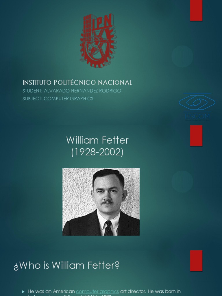 William Fetter: Pioneer of Computer Graphics | PDF