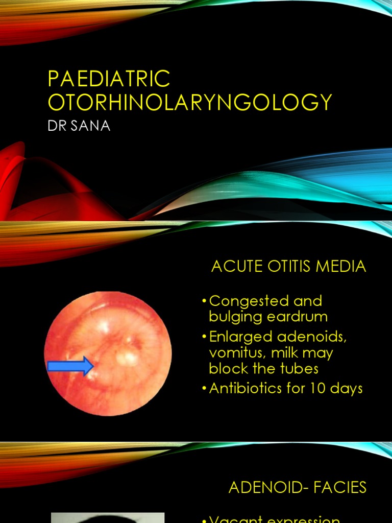 Paediatric Otorhinolaryngology | PDF | Ear | Health Sciences