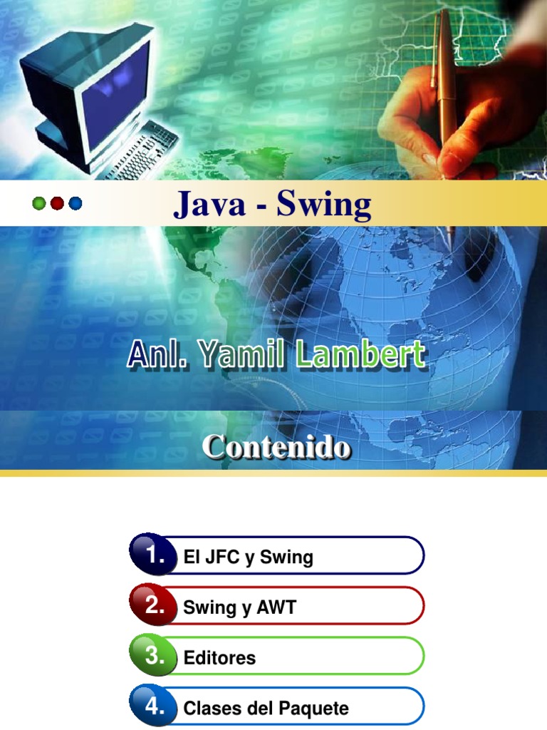 Java Swing | PDF | Java (lenguaje de programación) | Áreas de informática