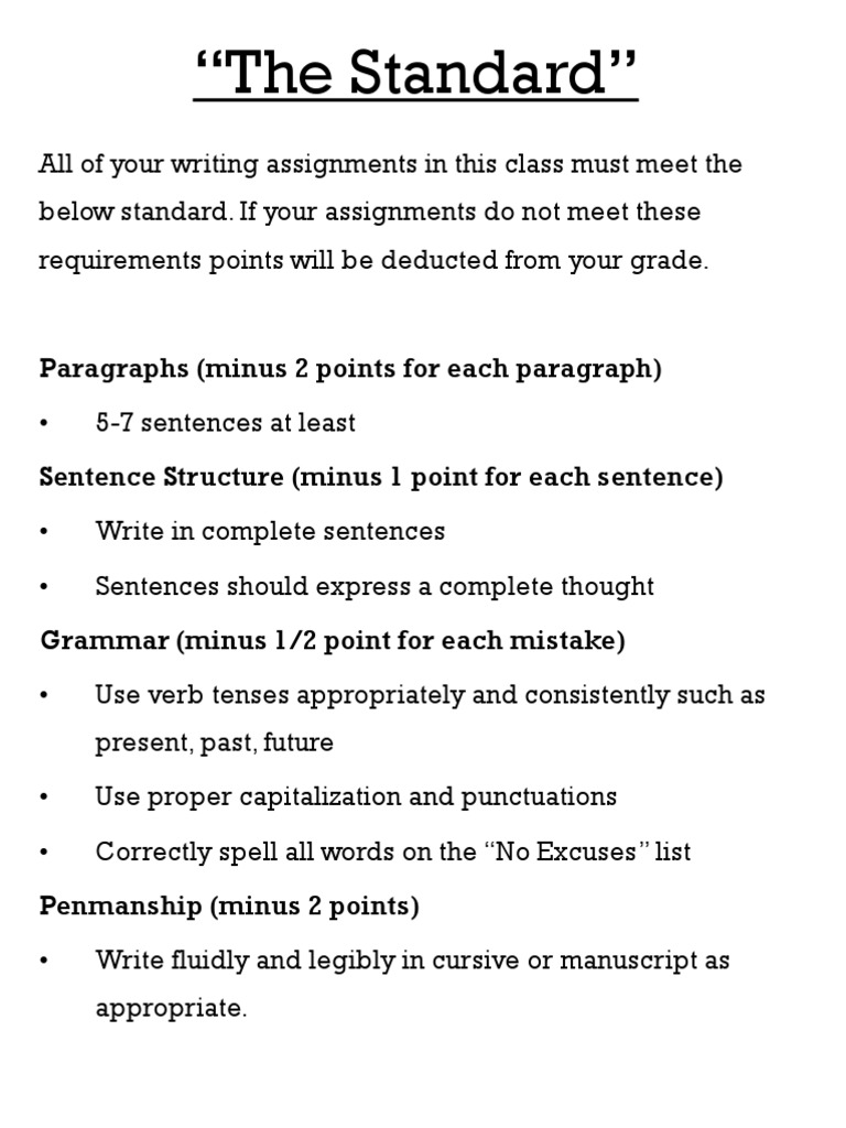 The Standard | PDF | Writing | Morphology