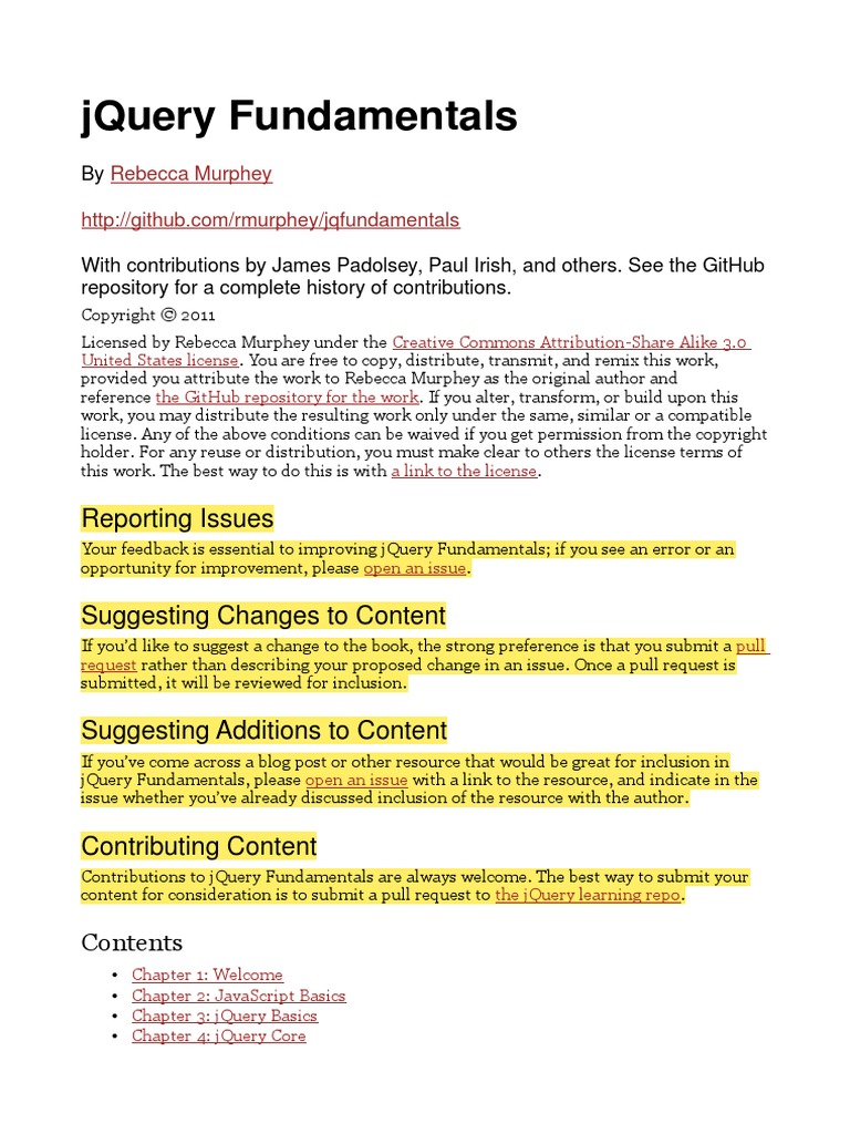 Jquery Tutorial | PDF | Control Flow | Variable (Computer Science)