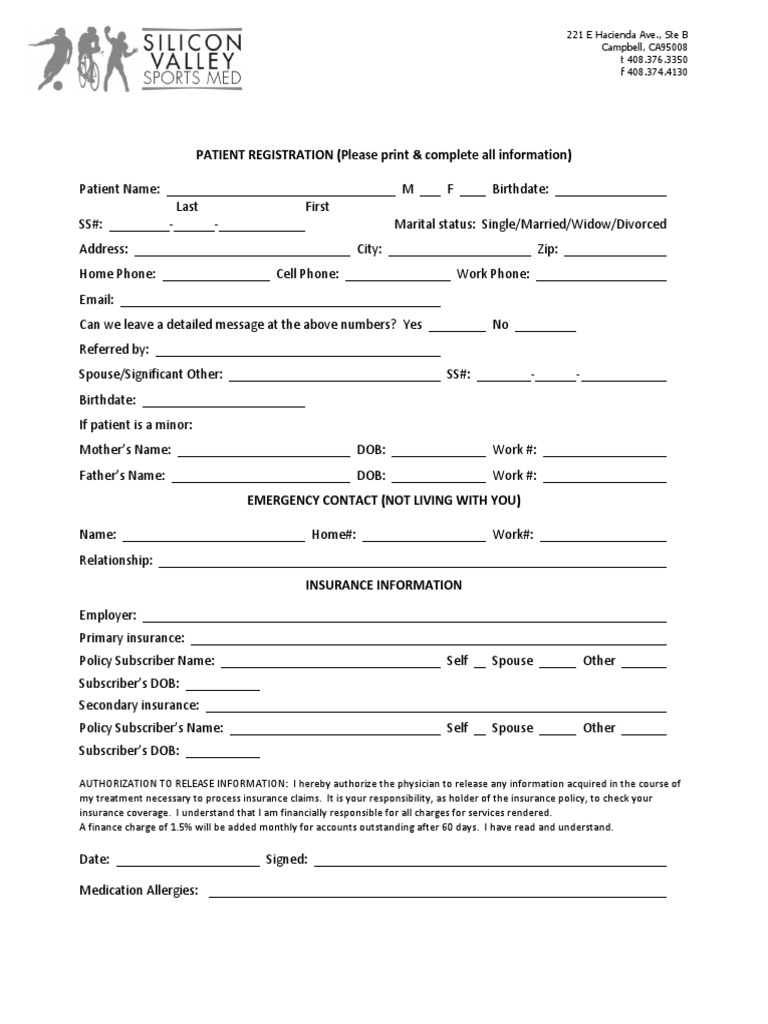 New PT Packet | PDF | Medical Record | Medical Prescription