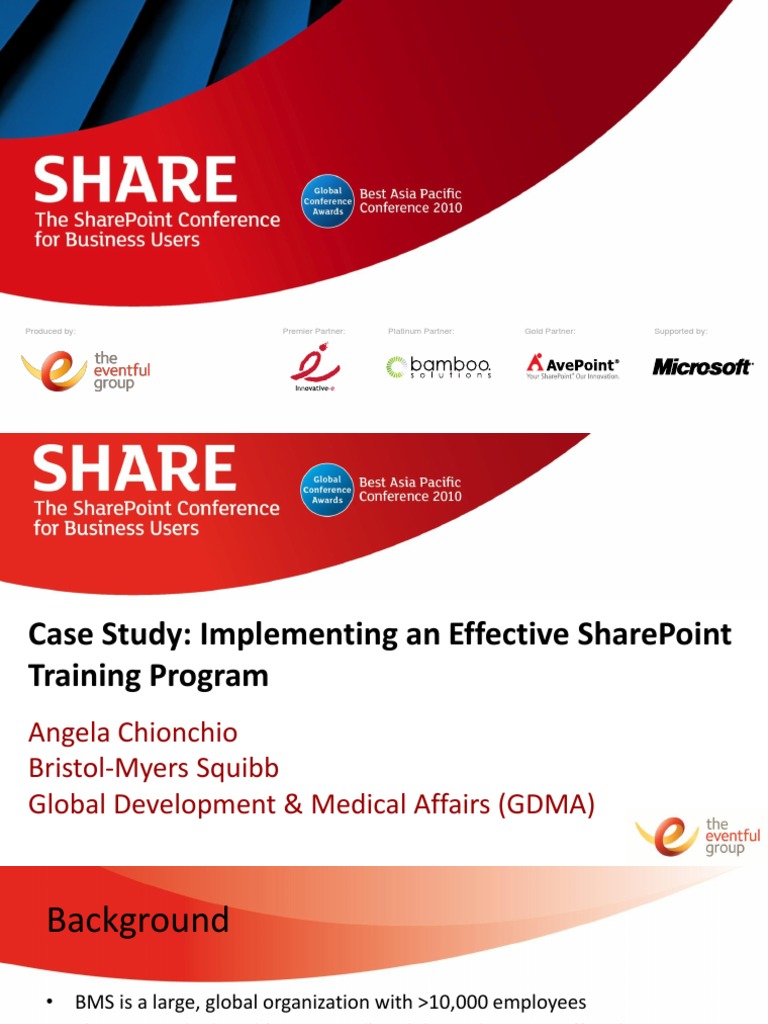 Implementing An Effective SharePoint Training Program | PDF | Share ...