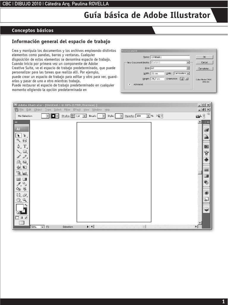 Guia Basica Adobe Illustrator | Formato de Documento Portable ...