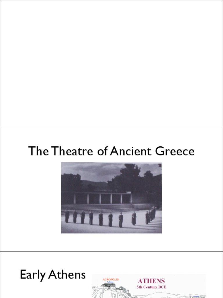 Greek Theatre Slideshow | PDF | Ancient Greek Theatre | Ancient Greece