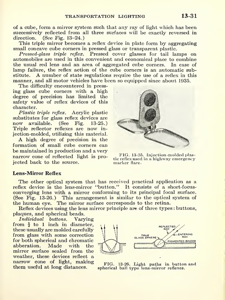 Transportation: Lighting | PDF | Mirror | Lens (Optics)