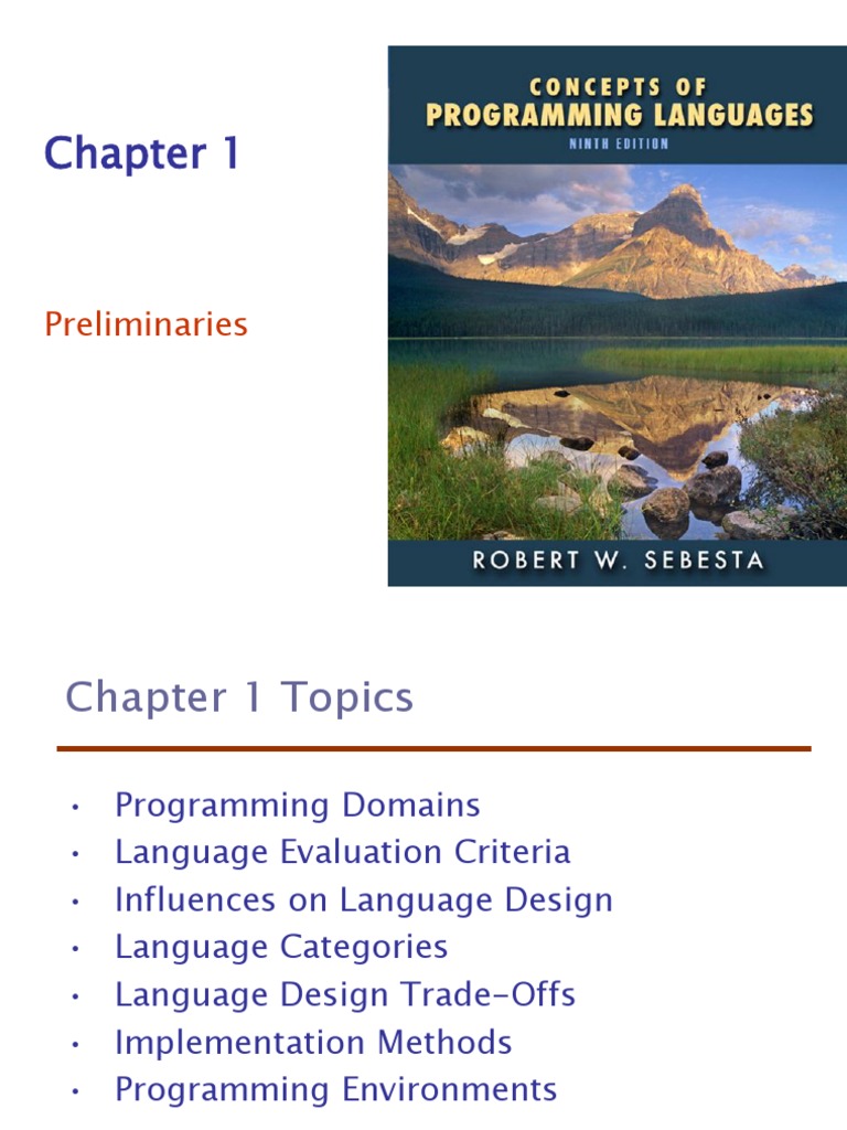 Preliminaries: Isbn 0-321-49362-1 | PDF | Computer Program | Programming
