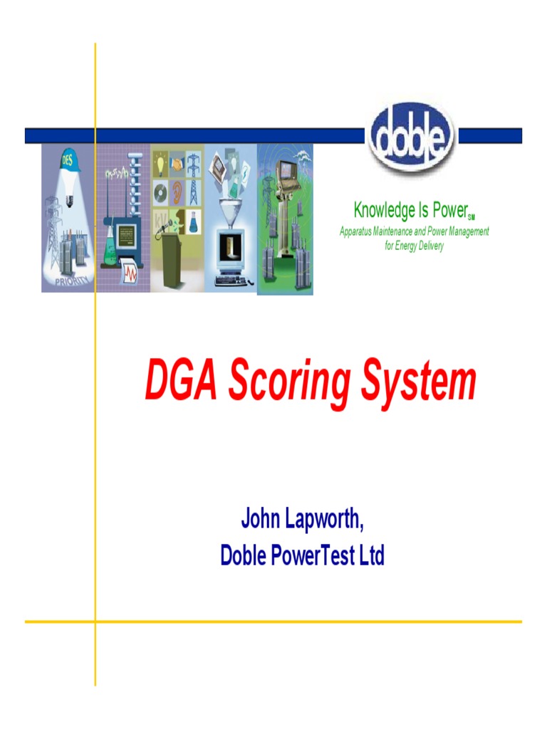 DGA Scoring System PDF | PDF | Physical Sciences | Chemistry