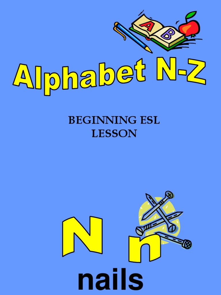 Alphabet Lesson 2 | PDF