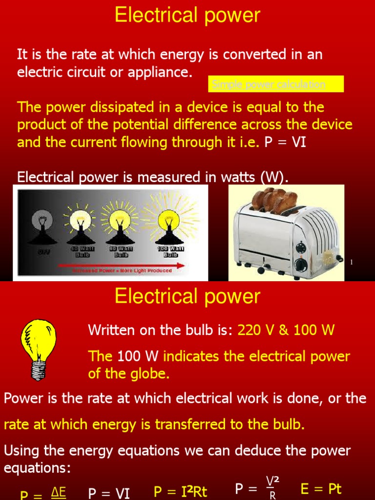 23 Power and Energy | PDF