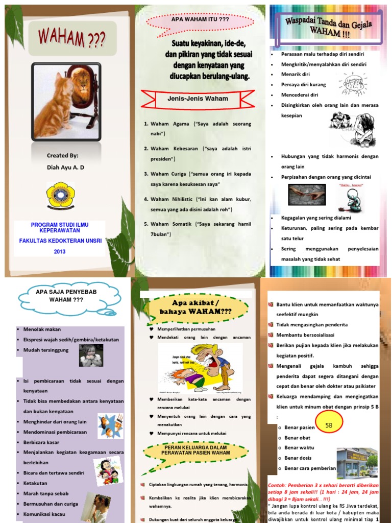 Leaflet Waham | PDF