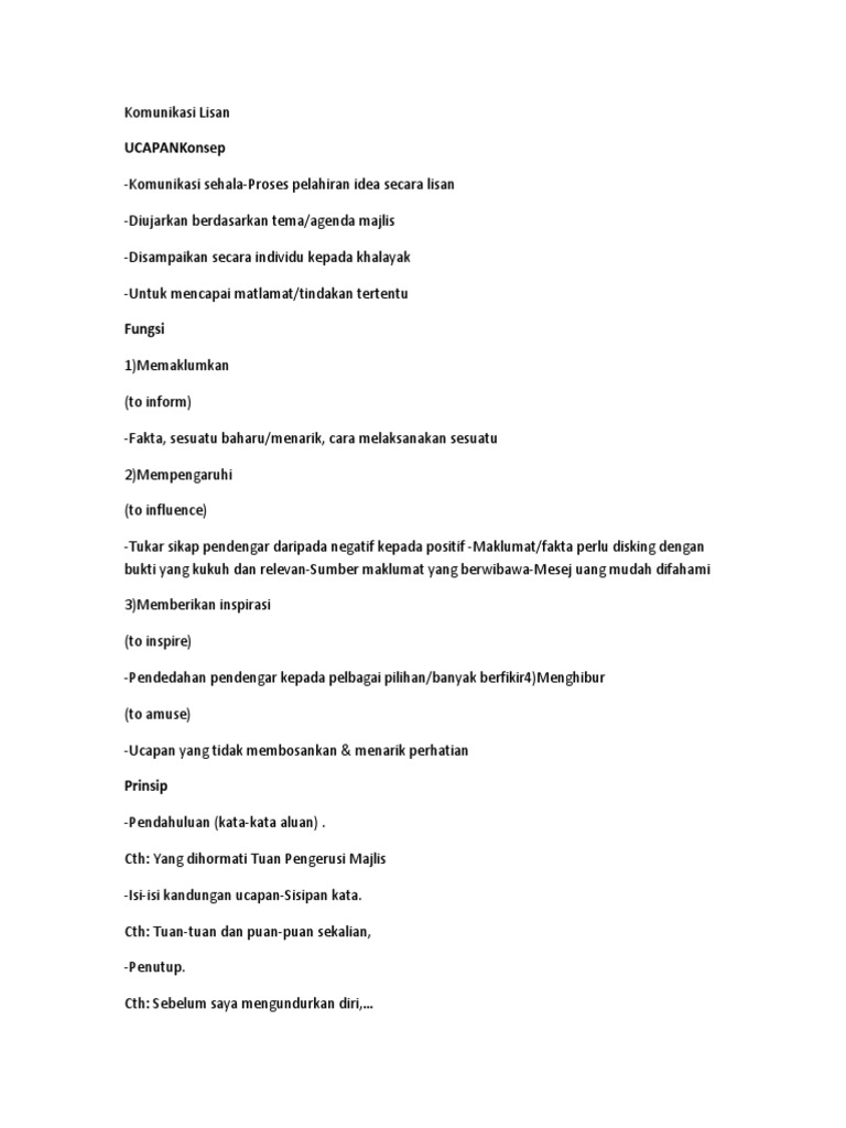 Komunikasi Lisan | PDF | Seni & Disiplin Bahasa | Sains & Matematika