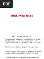 Worksheet On Hire Purchase | PDF | Prices | Interest
