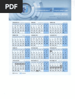 Aramco Operational Calendar 2025 | PDF | Semitic Words And Phrases