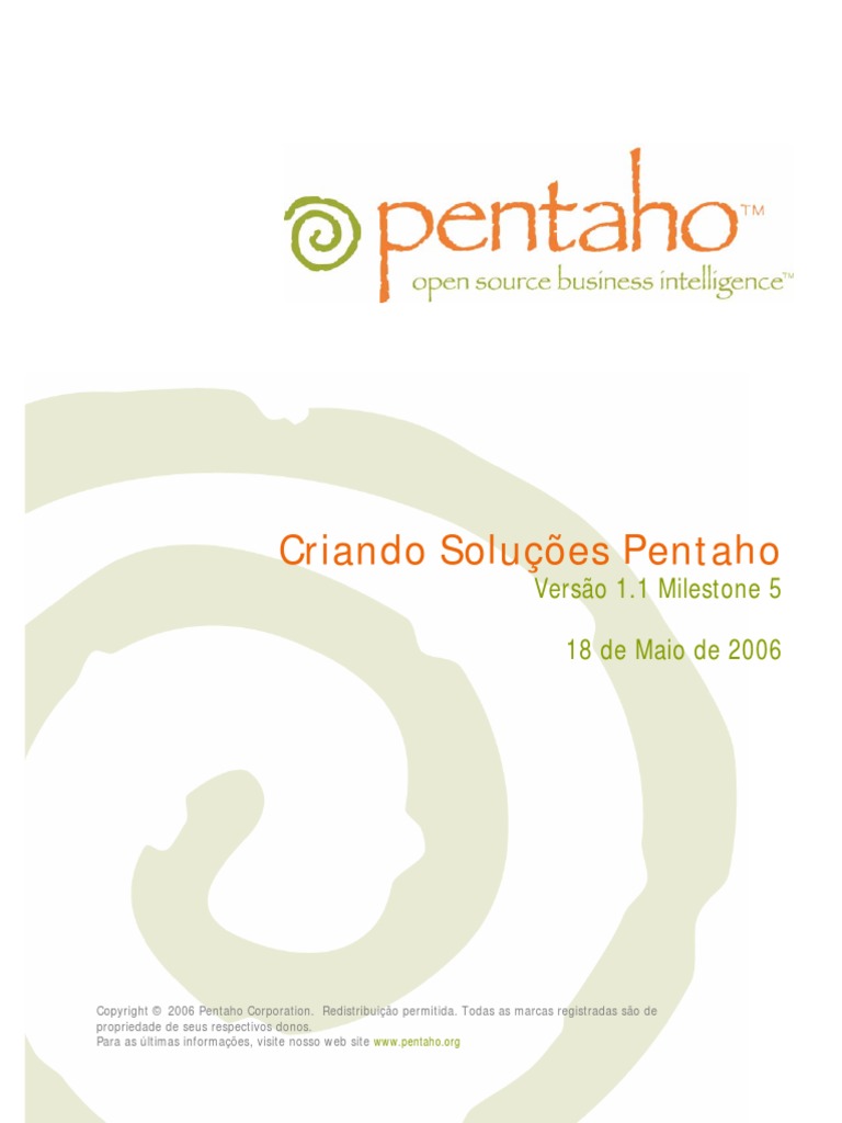 Pentaho Criando Solucoes | PDF | Arquitetura orientada a serviços (SOA ...