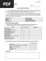 Employee Discussion Record Template | PDF