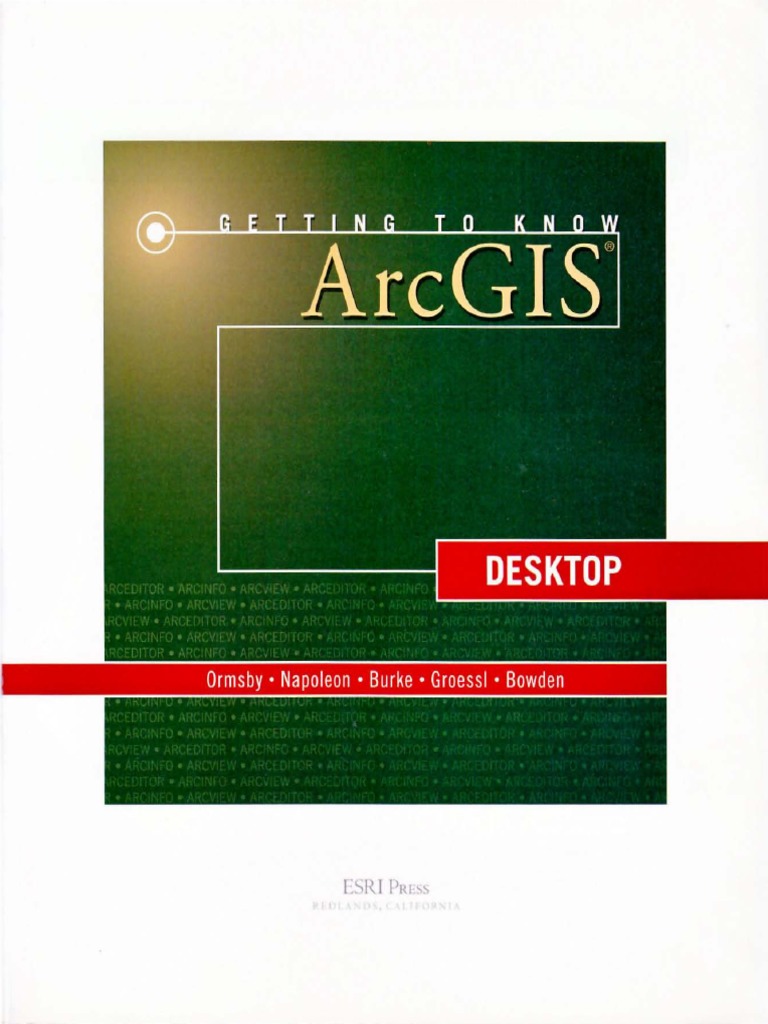 Getting To Know ArcGIS For Desktop Textbook | PDF | Computing And ...