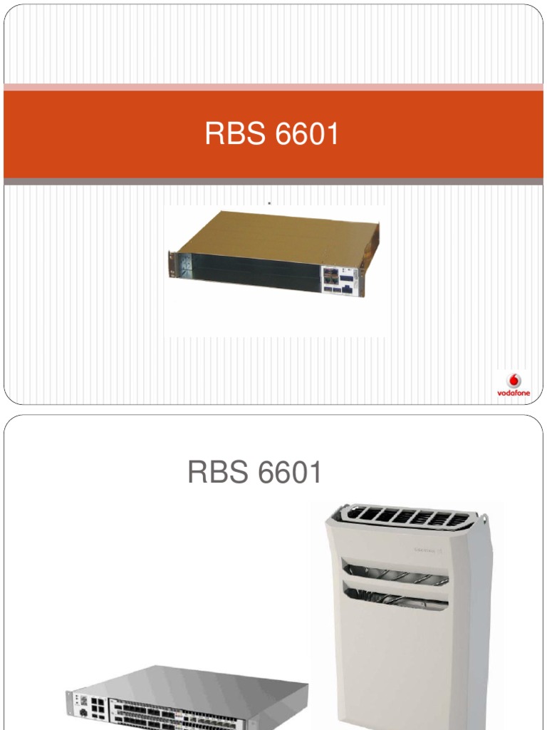 RBS 6601 | PDF | Power Supply | Cable