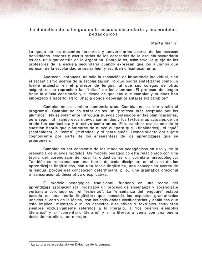 Marta Marin | Aprendizaje | Lingüística