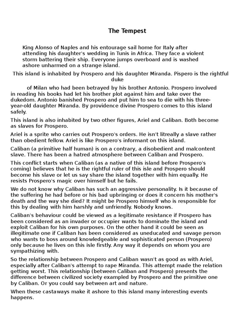 The Tempest | The Tempest