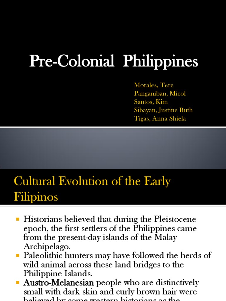Pre Colonial Philippines | PDF | Philippines | Religion And Belief