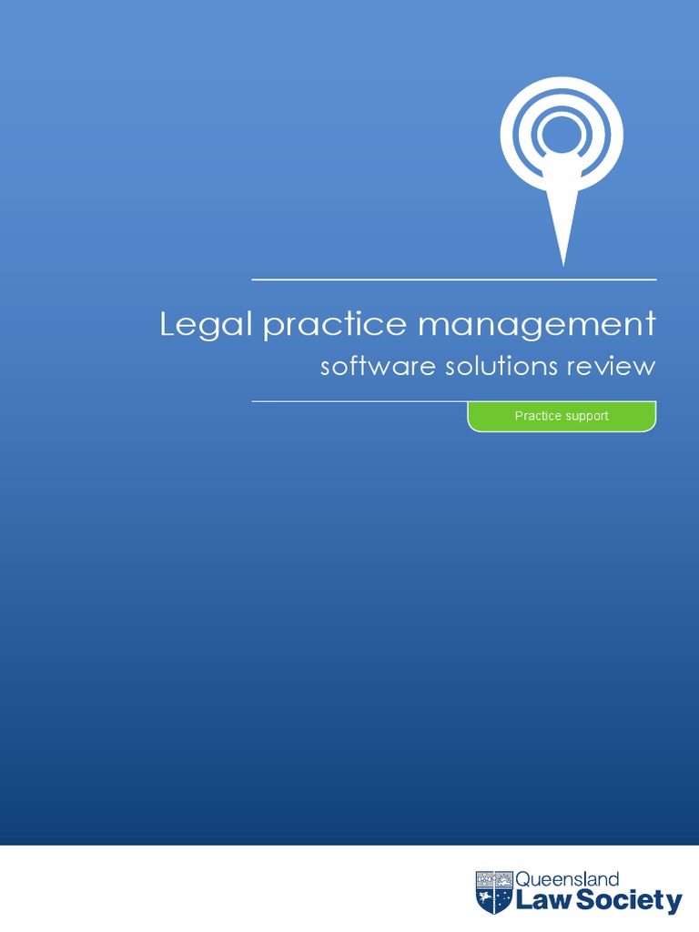 Legal Practice Software Guide | PDF | Consultant | Lawyer