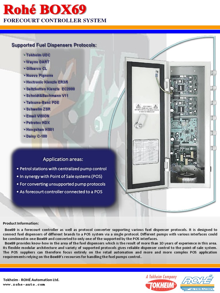 Forecourt Controller System: Application Areas | PDF
