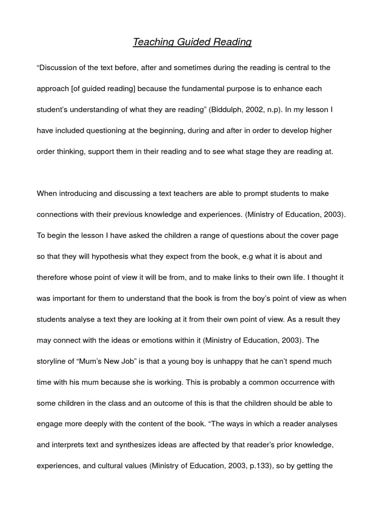 English Rationale - Mums New Job | PDF | Reading Comprehension ...