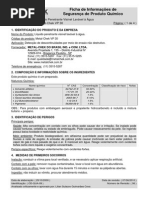 FISPQ-Scott Spray 400ml | PDF | Primeiros socorros | Queimadura