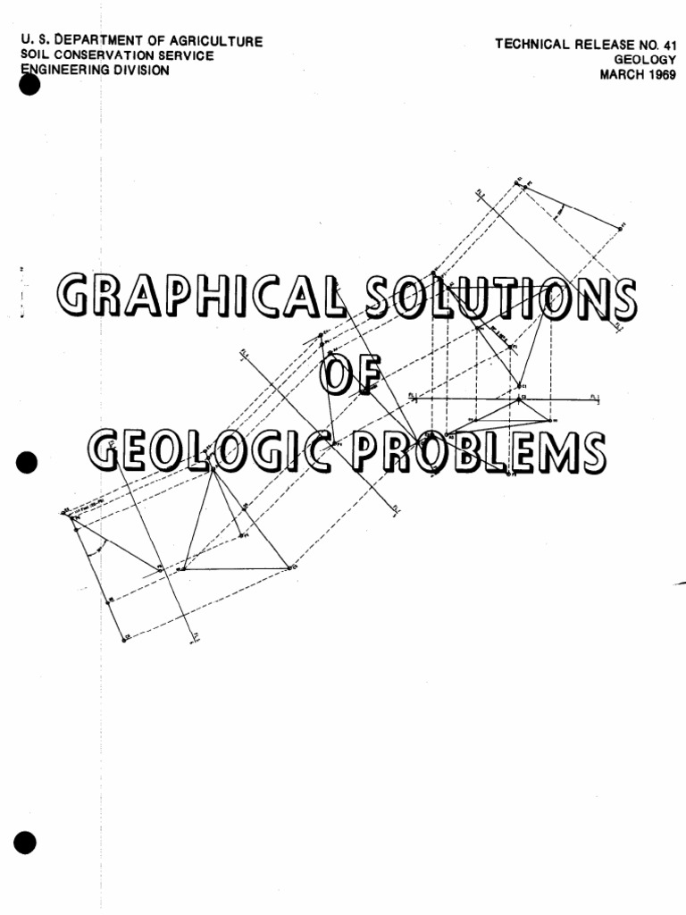 Graphical Geologic Solutions Guide | PDF | Fault (Geology) | Plane ...