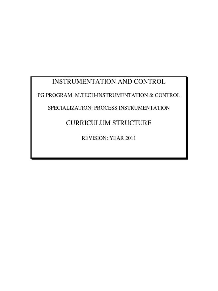 COEP M.Tech Instrumentation Syllabus | PDF | Digital Signal Processing ...
