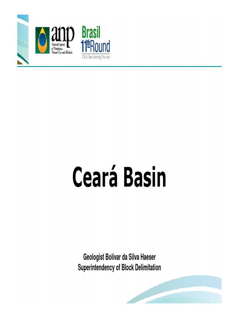 Ceara Basin | PDF | Petroleum Reservoir | Geology