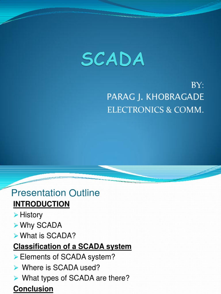 Scada | PDF | Scada | Programmable Logic Controller