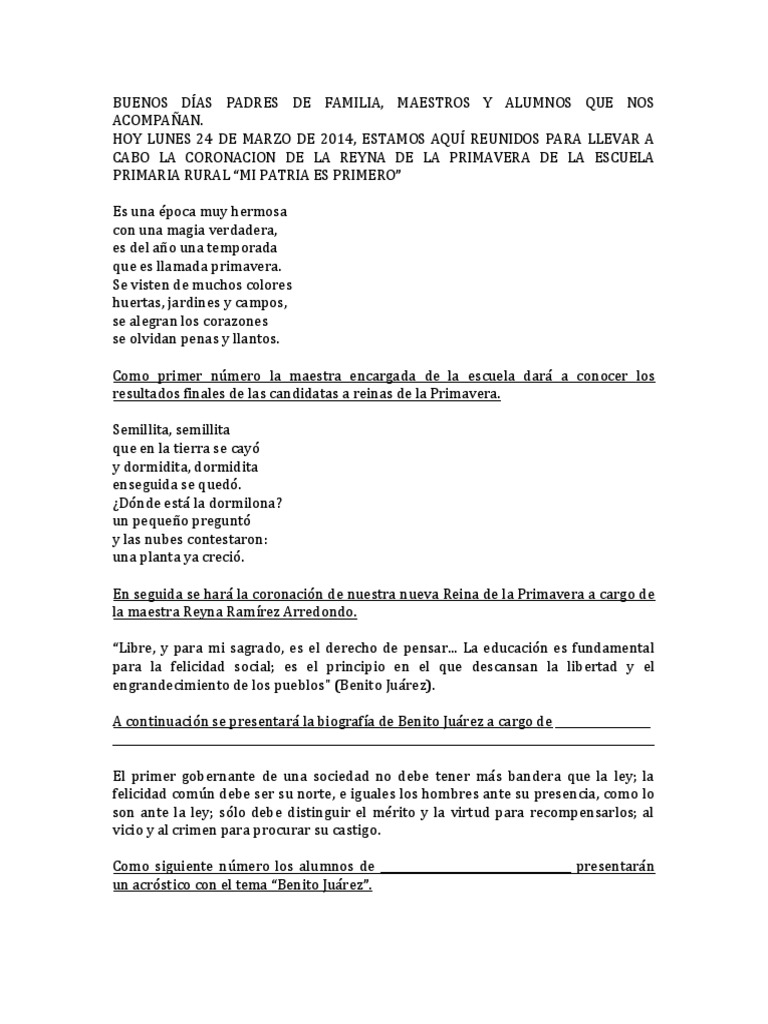 Programa Primavera | PDF