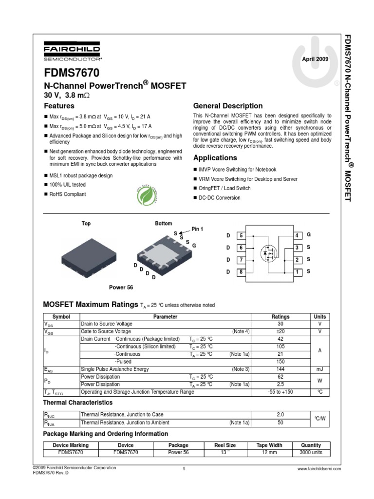 7670 datasheet | Field Effect Transistor | Trademark
