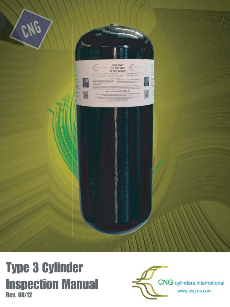Type 3 Cylinder Inspection Manual | PDF | Composite Material | Vehicles