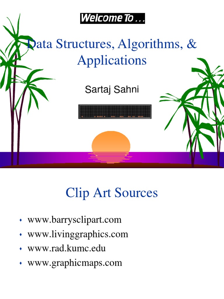 Data Structures, Algorithms, & Applications: Sartaj Sahni | PDF ...