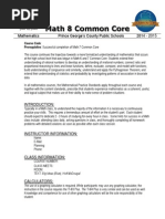 Staar 8 Math Reference Materials | PDF
