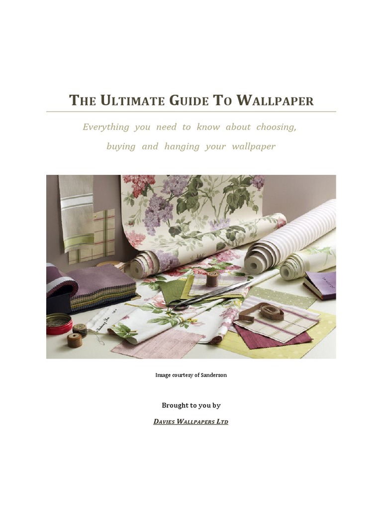 The Ultimate Guide To Wallpaper | PDF | Art Media | Nature