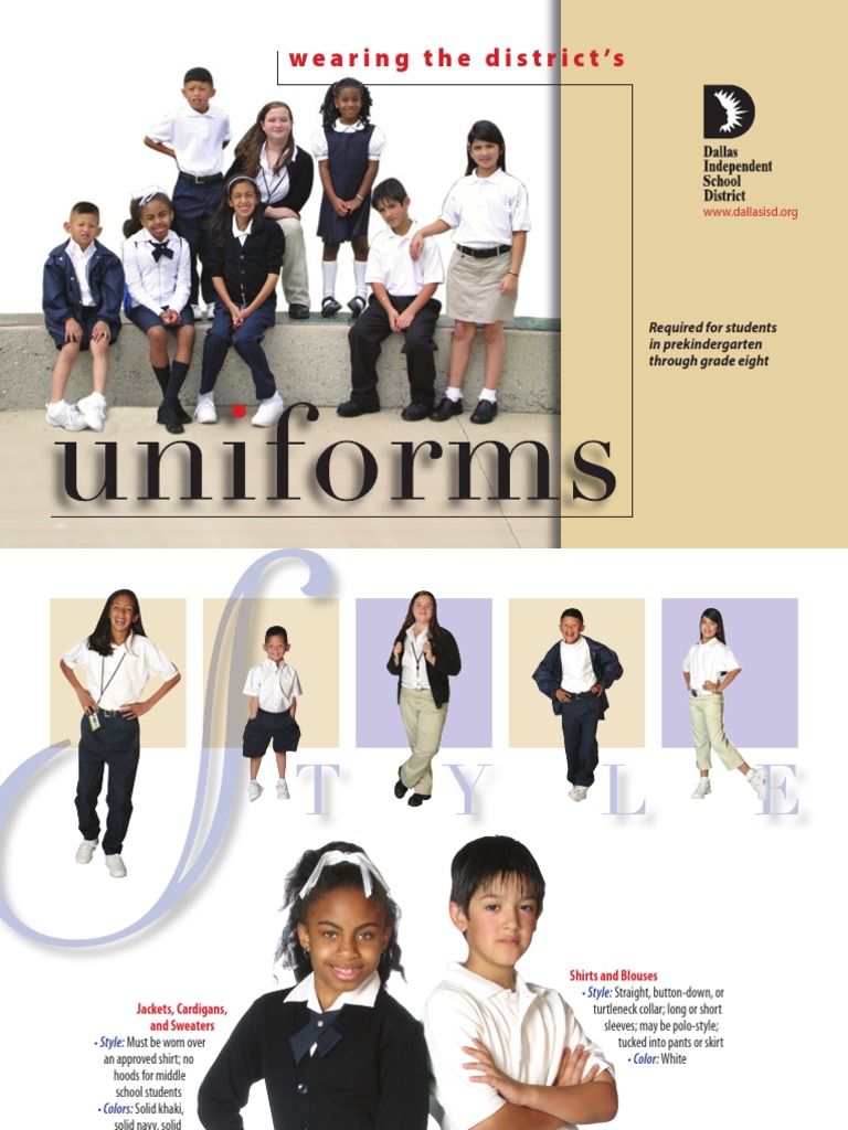 School Uniforms Brochure Eng | PDF