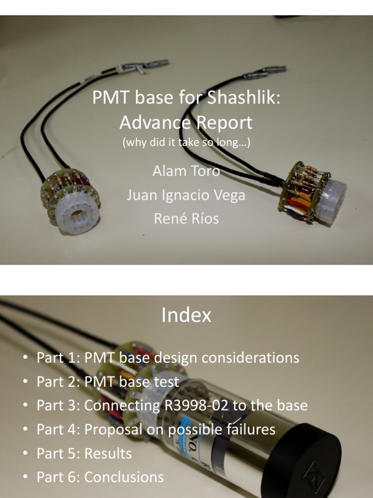PMT Base For Shashlik | PDF | Electrical Impedance | Resistor