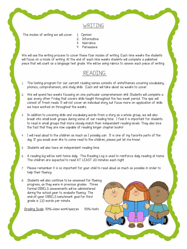 Parent Night Info 2 | PDF | Career & Growth | Language Arts & Discipline