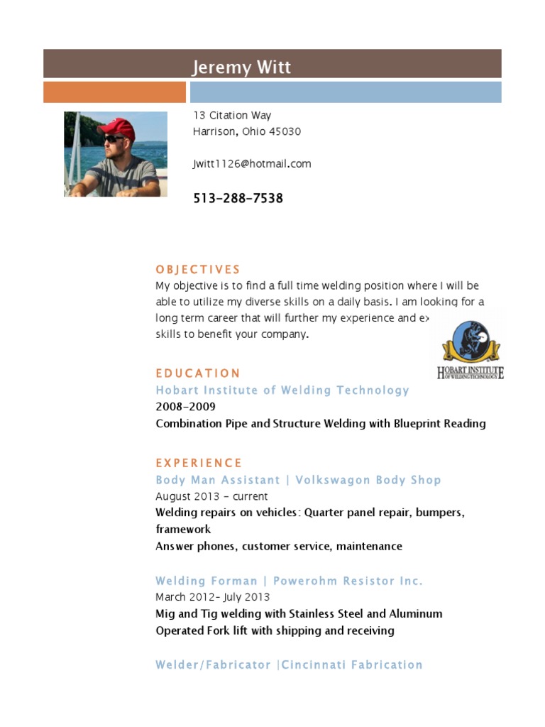 Jeremy Witt Resume | PDF | Technology & Engineering