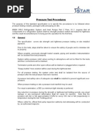 Refrigeration Pressure Testing Standards | PDF | Valve | Pipe (Fluid ...