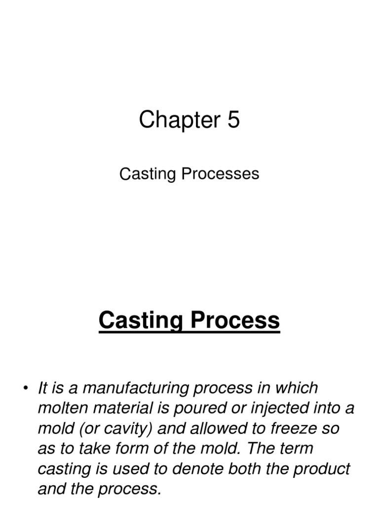 Casting Process | PDF | Casting (Metalworking) | Nucleation