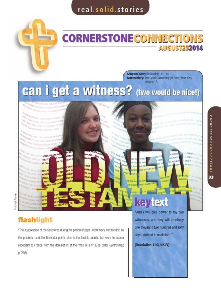 3rd Quarter 2014 Cornerstone Connections Lesson 8 | PDF | New King ...