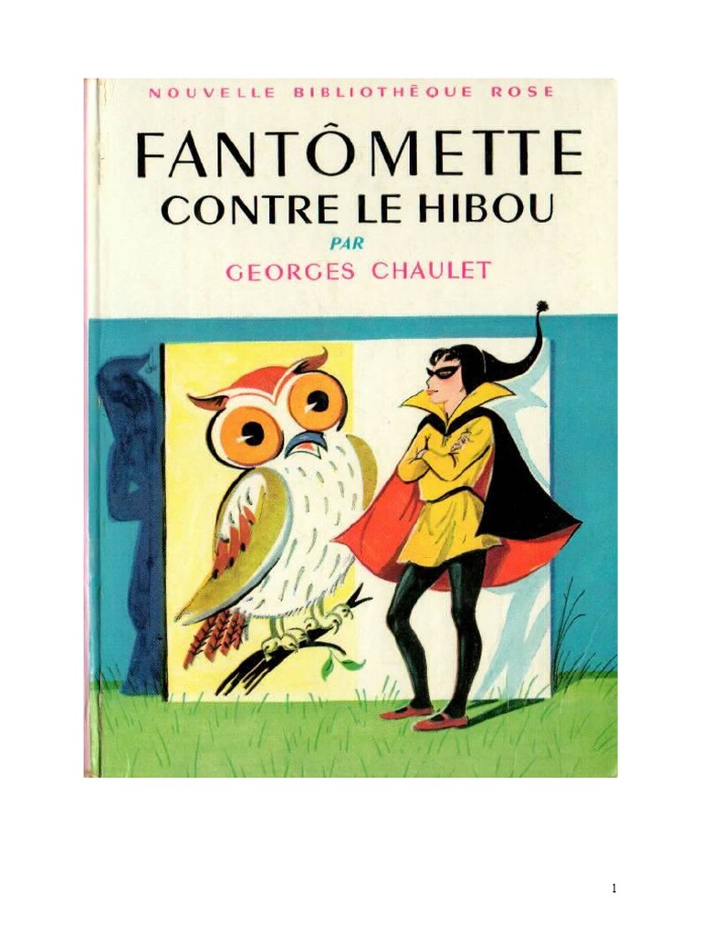 Fantomette 2 Fantômette Contre Le Hibou Georges Chaulet 1962 | PDF ...