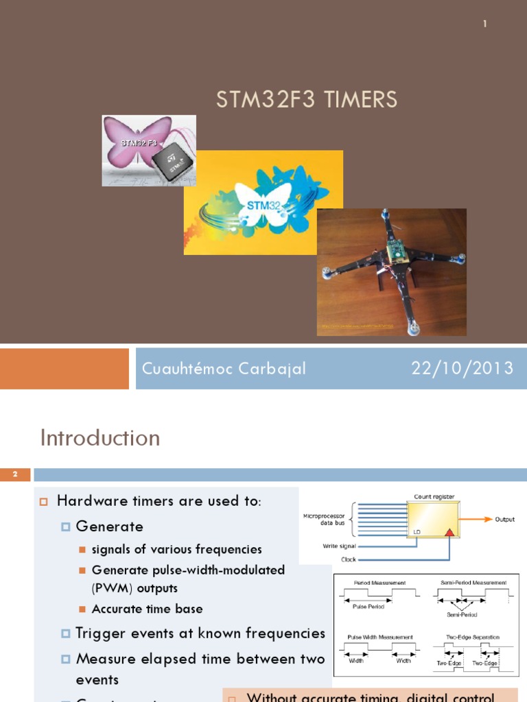 STM32F3 Timers | PDF | Timer | Input/Output
